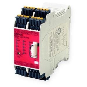 G9SX-BC202-RC DC24 - 353679 - Omron - Basic unit, 2 x NO solid state safety outputs (1A), 2 x NO s